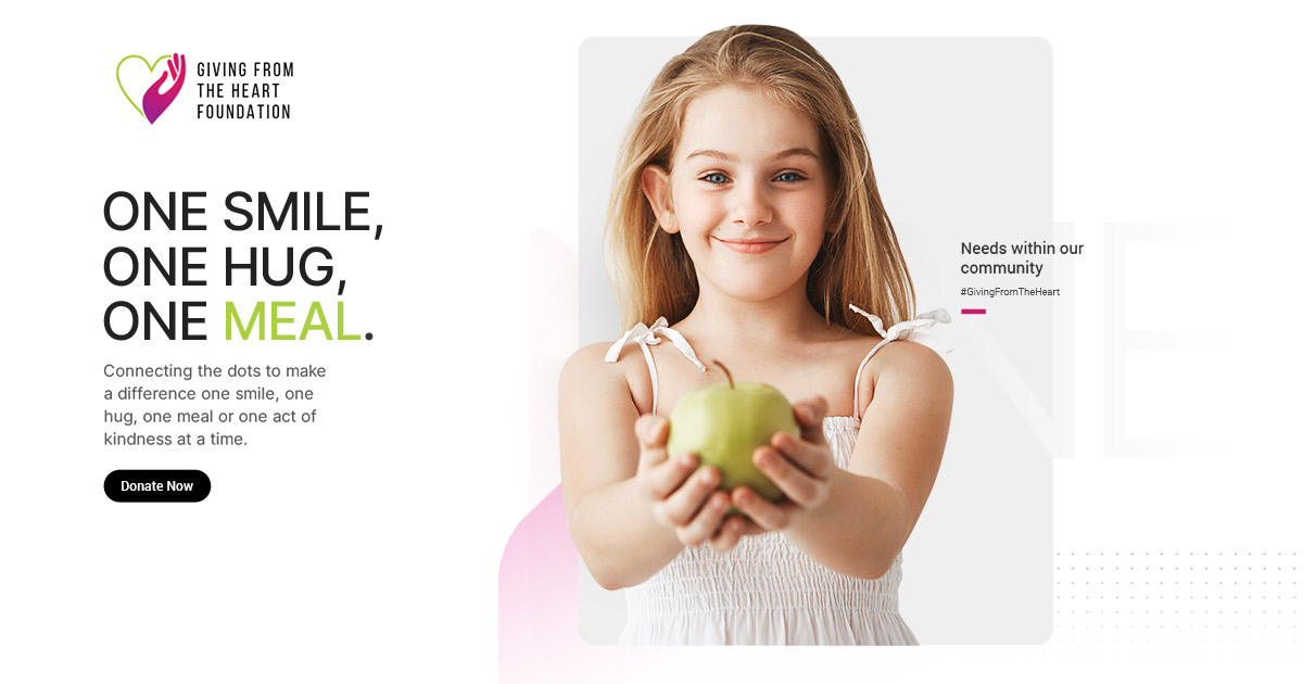 Giving from the heart foundation | Giving gives your life meaning